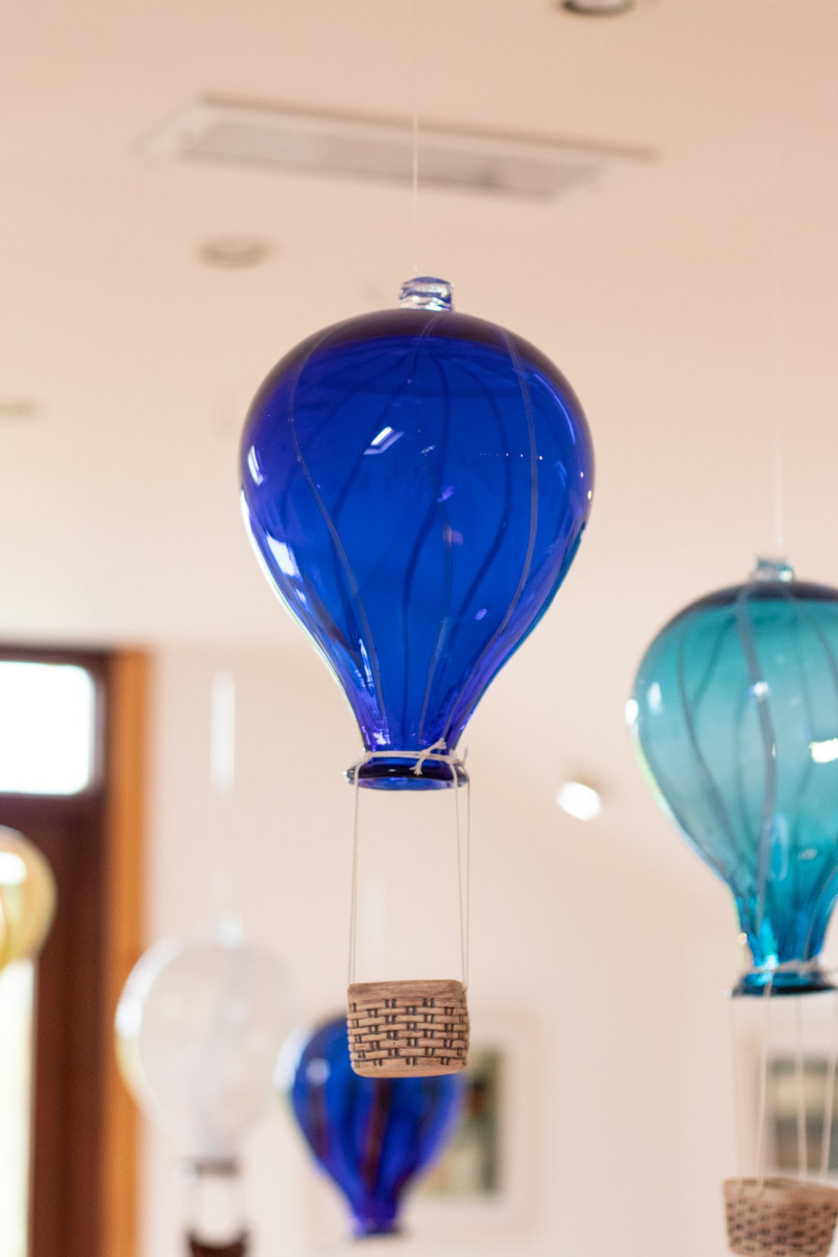 Mini Blown Glass Hot Air Balloons | Jerpoint Glass Studio | Jerpoint Glass