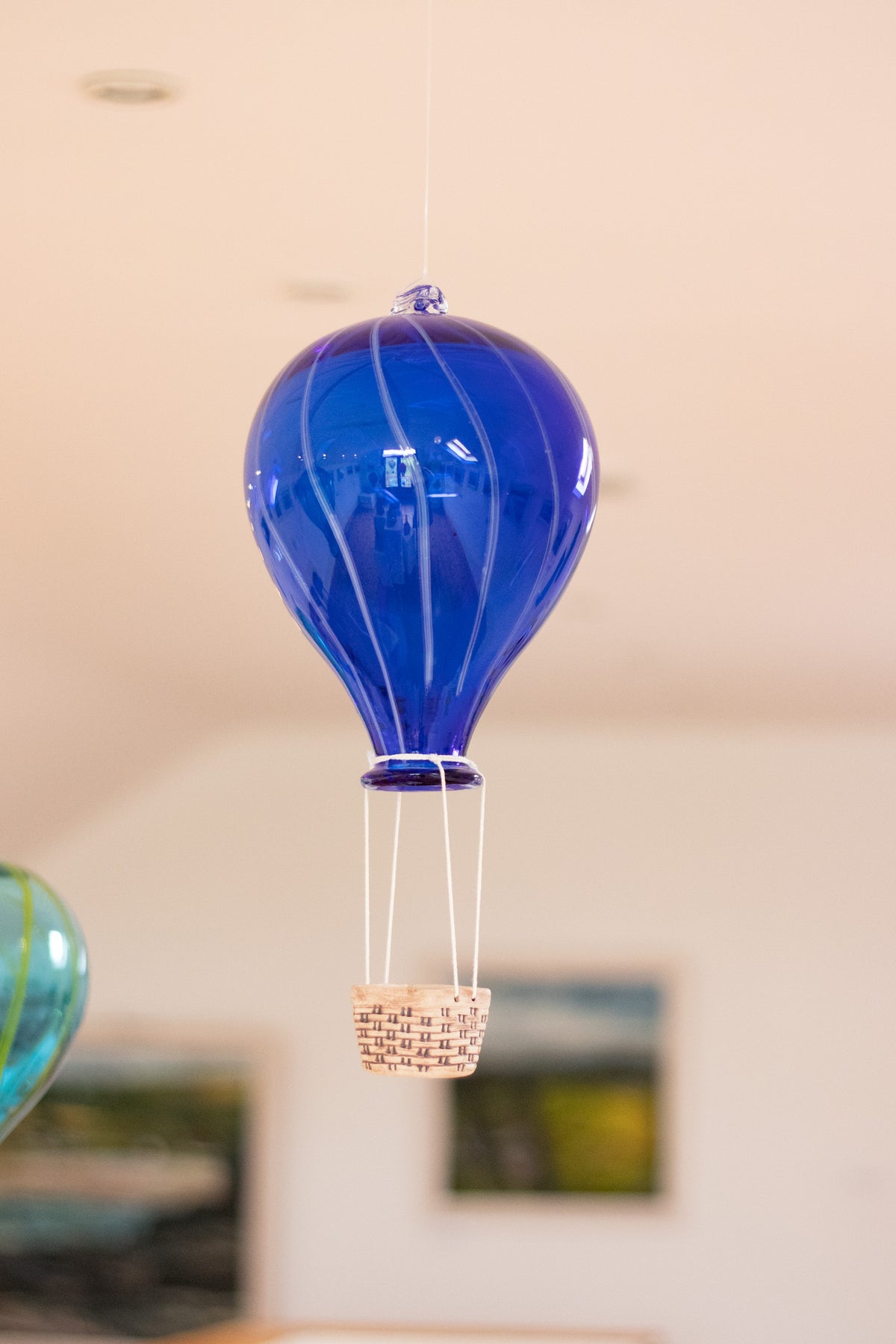 Mini Blown Glass Hot Air Balloons | Jerpoint Glass Studio | Jerpoint Glass