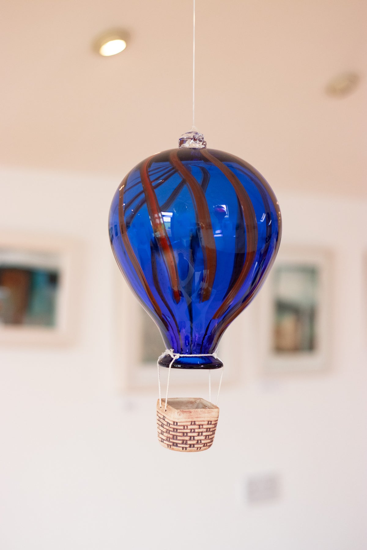 Mini Blown Glass Hot Air Balloons | Jerpoint Glass Studio | Jerpoint Glass