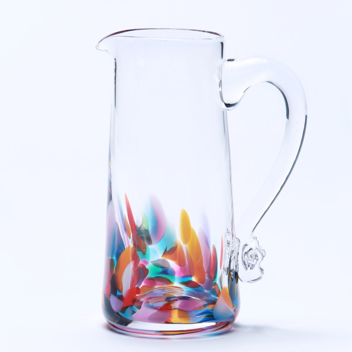 Colourful Water Jug | Handmade in Ireland | Jerpoint Glass Studio ...