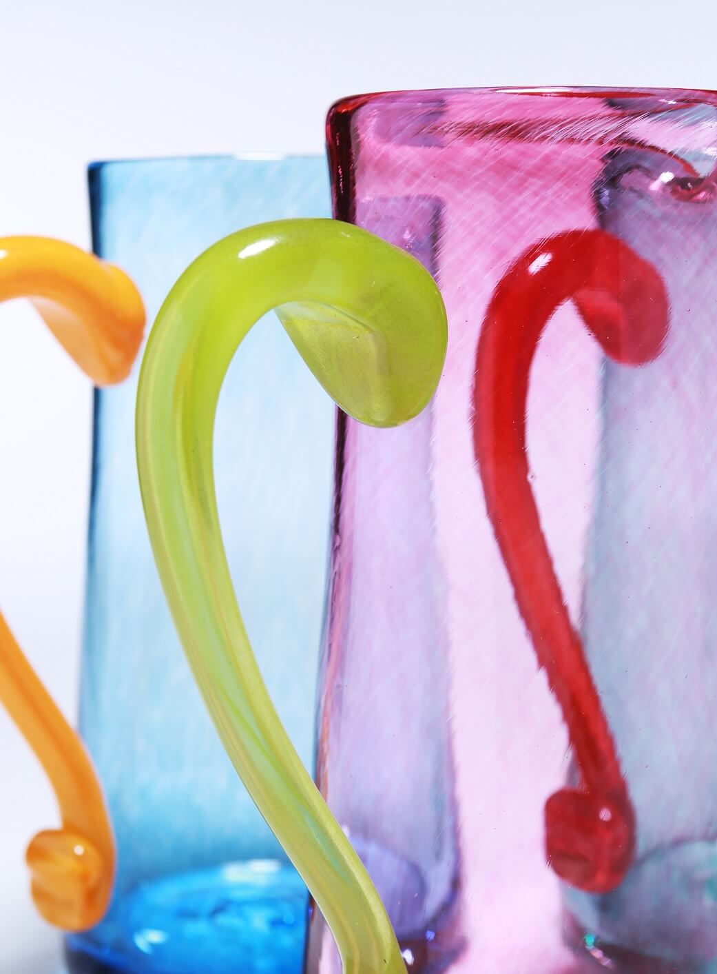 Coloured Glass Jugs | Blown Glass from Jerpoint Glass Studio | Jerpoint ...