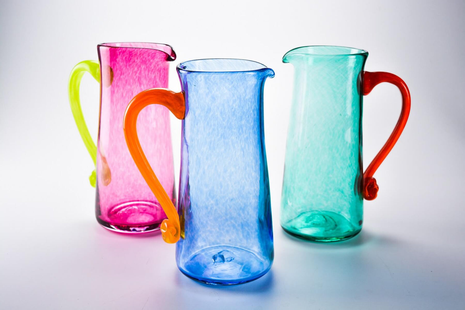 Hand-Blown Glass Jugs | Made In ireland | Jerpoint Glass Studio ...