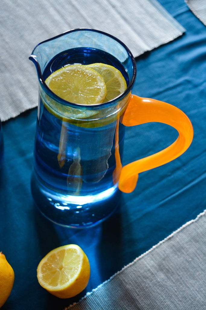 Coloured Glass Jugs | Blown Glass from Jerpoint Glass Studio | Jerpoint ...